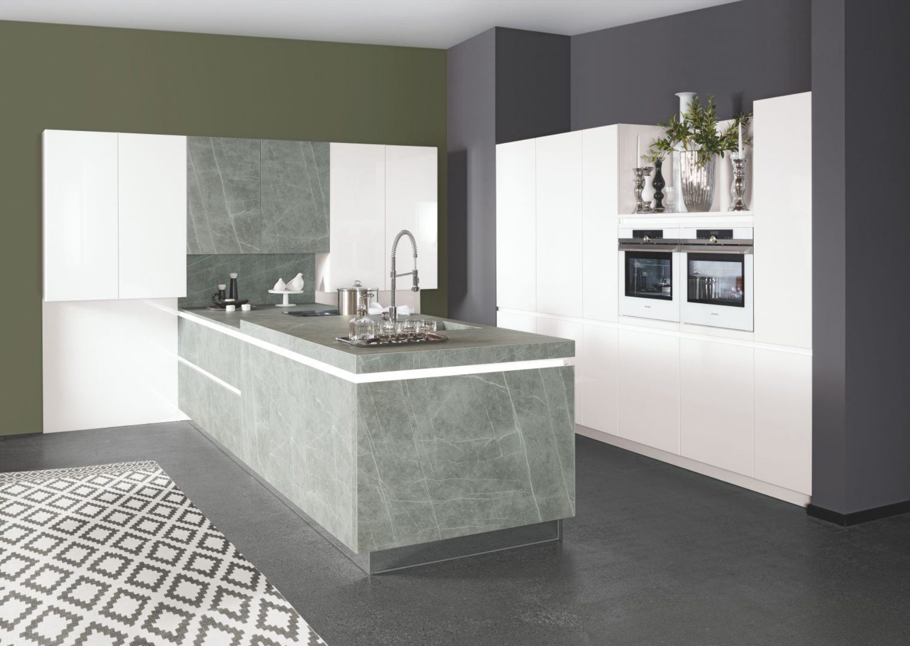 Ceramic & Stone Kitchens | Alco Living